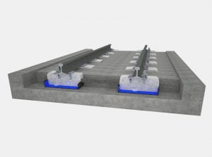 Under Sleeper Pads - Slitrack - Buildtec Acoustics